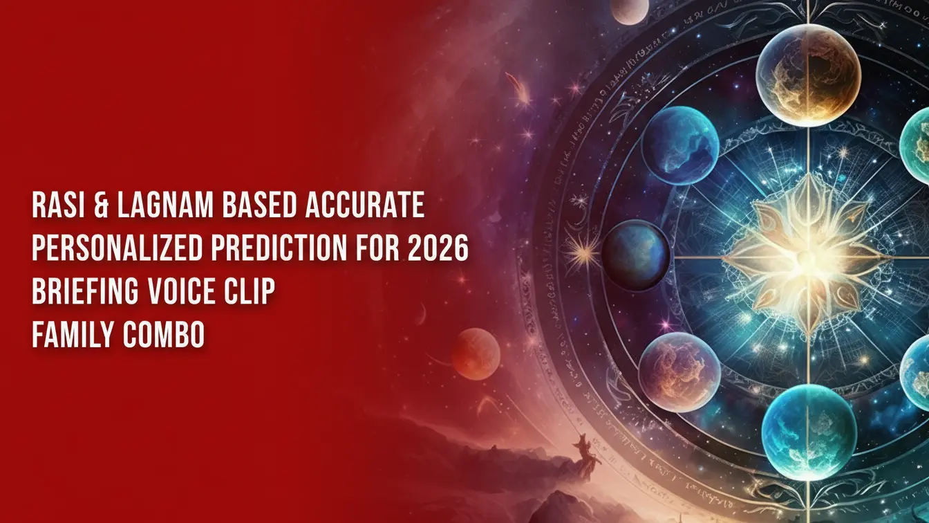 Rasi & Lagnam Based Accurate Personalized Prediction Briefing Voice ...